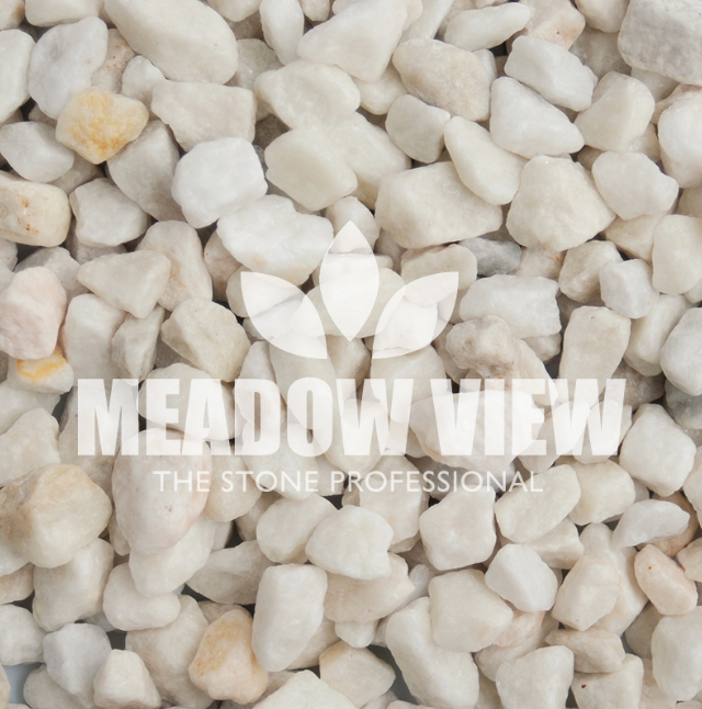 Arctic White Chippings - 20mm – Paving Shopper