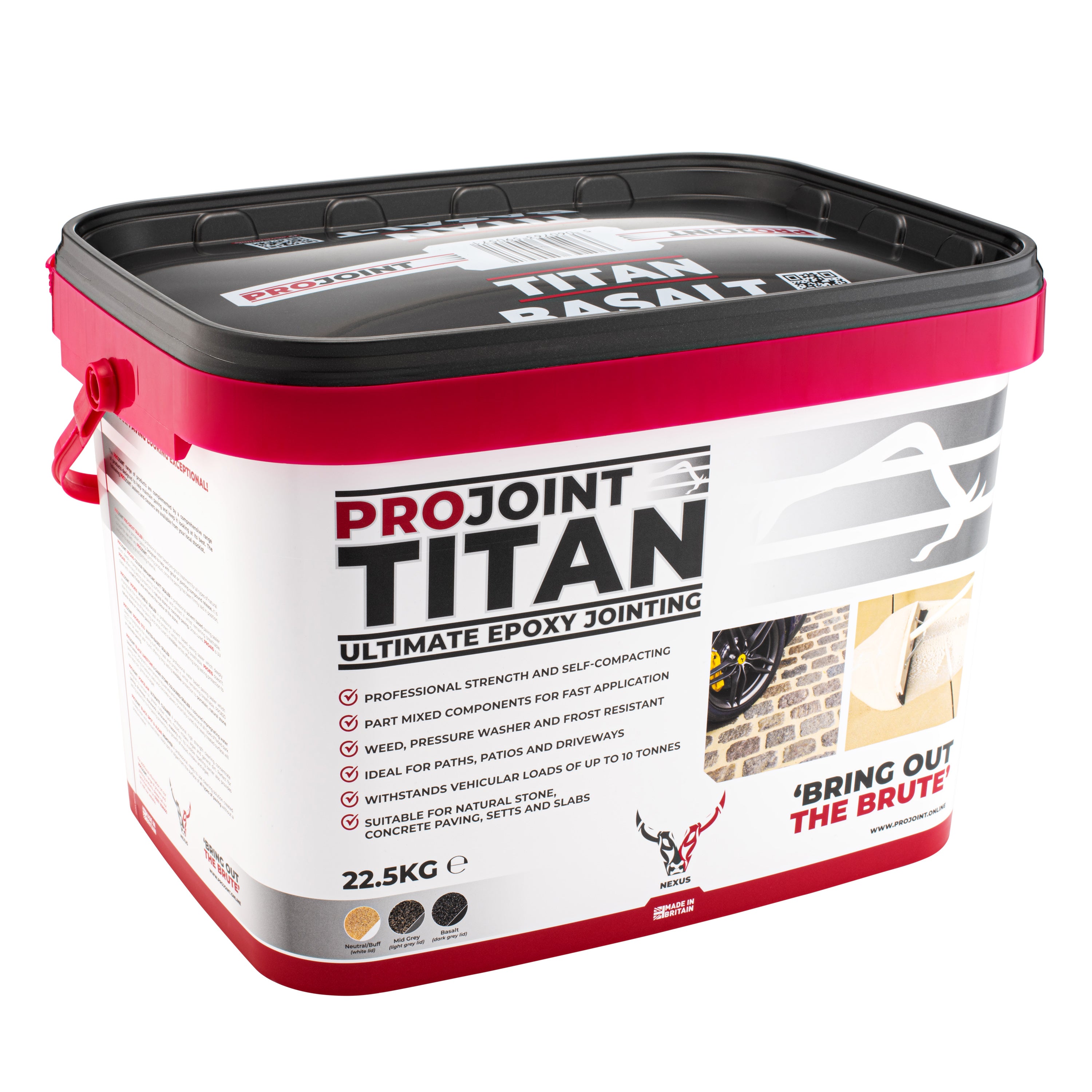 Titan - Epoxy Jointing Compound - Basalt – Paving Shopper