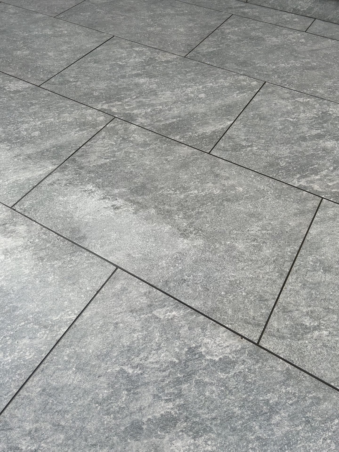 Ethan Mason Ash Grey Porcelain 900 x 600 Paving Slabs – Paving Shopper