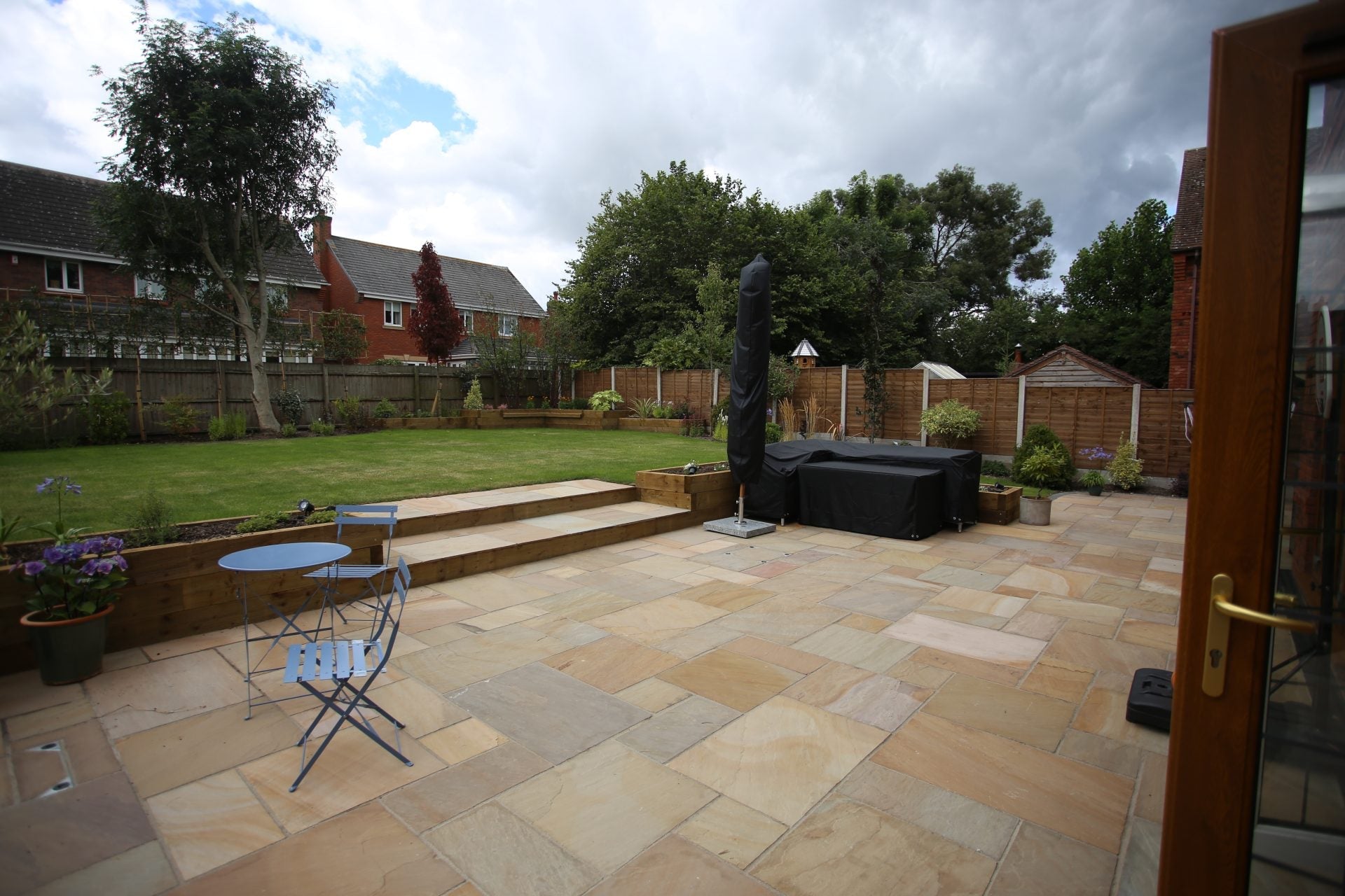 Ethan Mason Gurdha Buff Indian Sandstone Paving Patio Kit – Paving Shopper