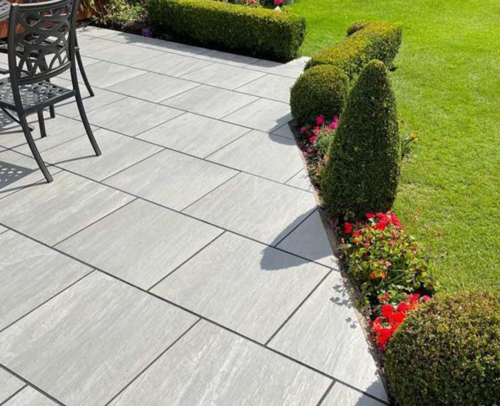 Kandla Grey Porcelain 600 x 600 Paving Slabs – Paving Shopper